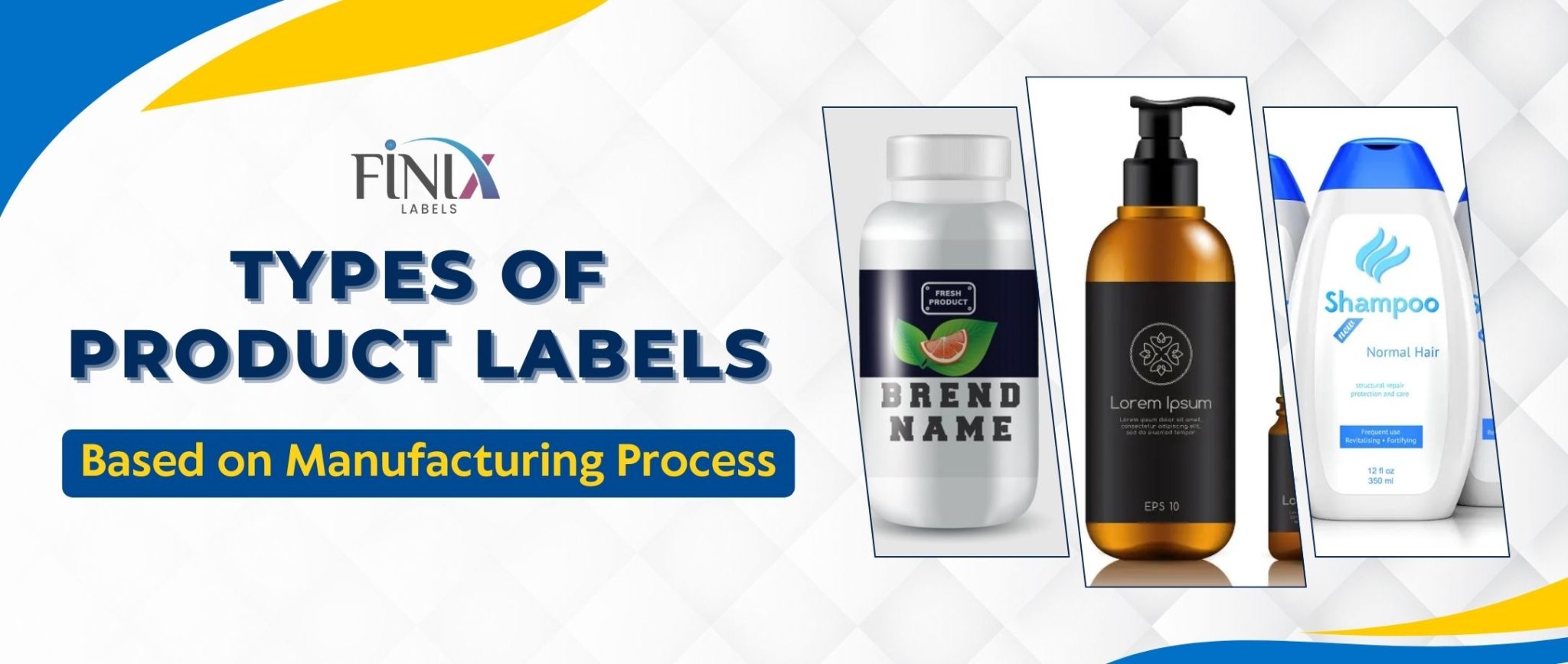Types of Product Labels Based on Manufacturing Process - finixlabels