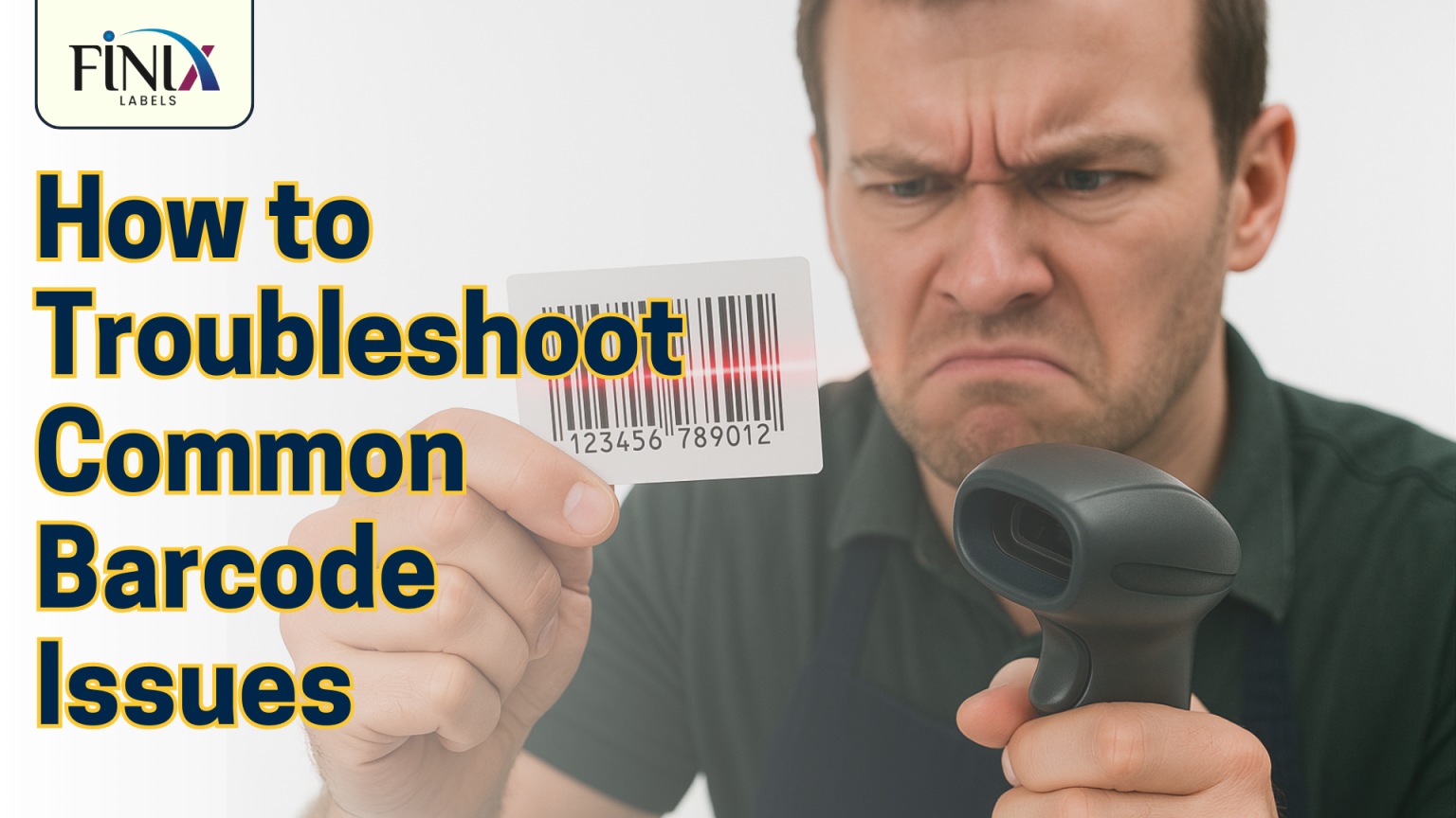 How to Troubleshoot Common Barcode Issues - finixlabels